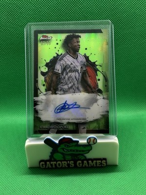 2024 Topps Finest MLS Autographs Kwadwo Opoku #BA-KO Green /99 | eBay