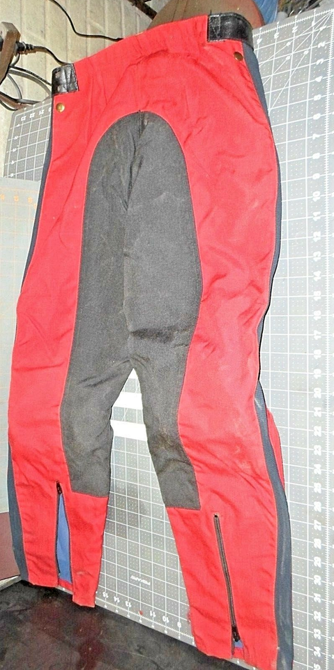 GRIFFIN RIDING PANTS RED XS NOS 1 QUANTITY VINTAGE RIDING APPAREL FREE ...