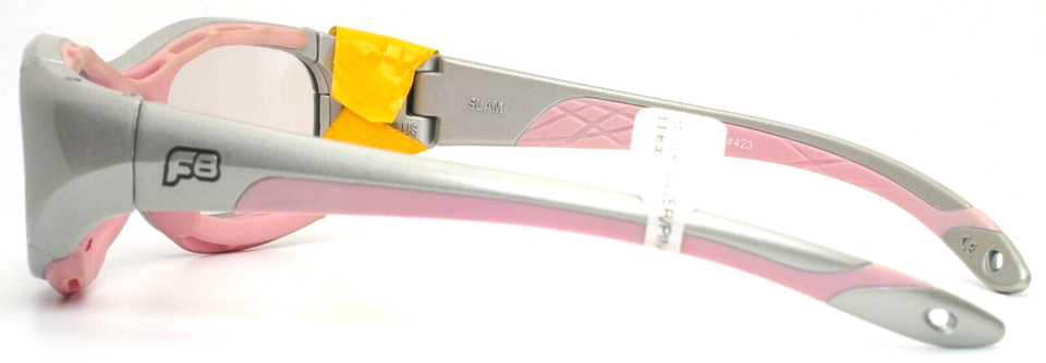 REC SPECS Liberty Sport Slam F8 Silver Pink Girls Kids Wrap Eyeglasses ...