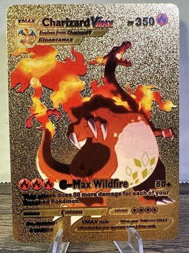 Pokemon VMAX Gigantamax Charizard G-Max Wildfire Card# 143/293 Ultra ...
