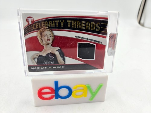 2005 Topps Pristine Legends Baseball Relic #CT-MM Marilyn Monroe gold ...