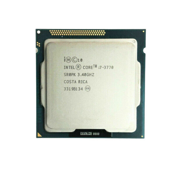 Intel Core I7-3770 Processor (3.40GHz, 4 Cores, Socket H2 LGA-1155 ...