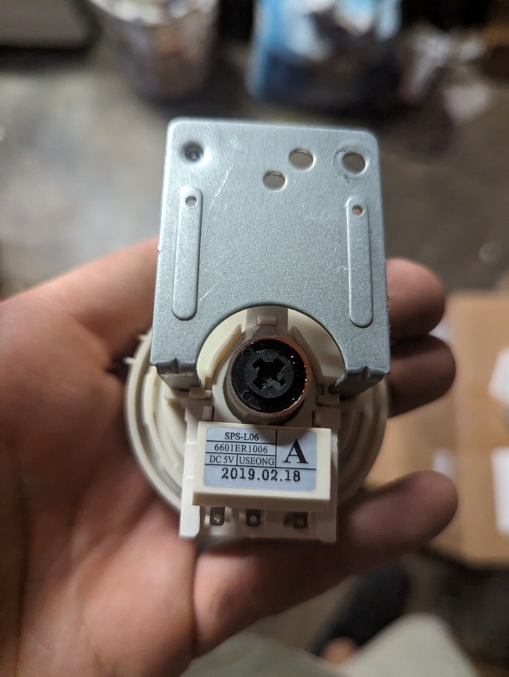 Oem LG KENMORE Washer Water-Level Pressure Switch 6601ER1006G ...