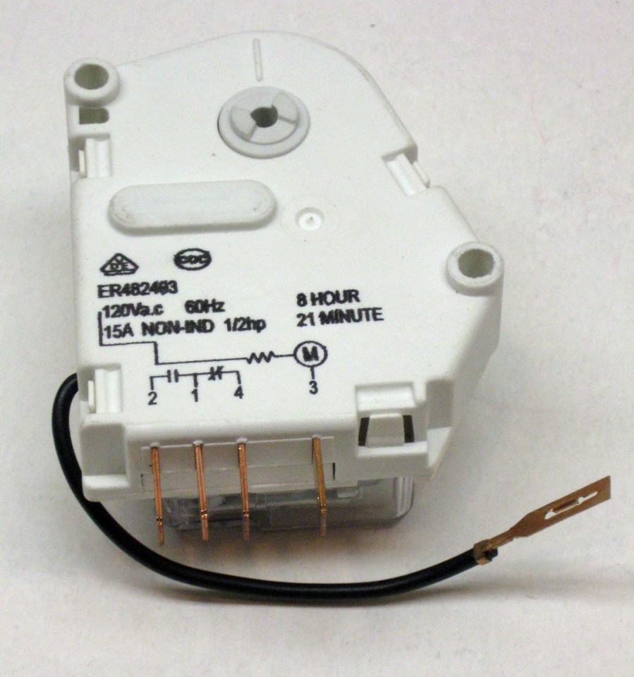Refrigerator Defrost Timer Control for Whirlpool W10822278 483212 ...