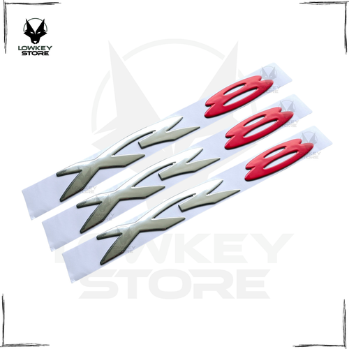 3pcs XR8 Badge Chrome - Side Skirt/Rear/Door Badge for Ford Falcon BA ...