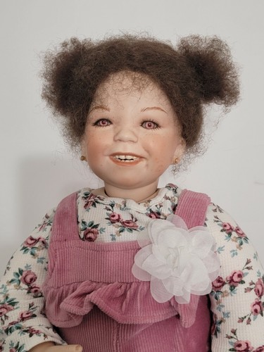 LIZZIE - 27" Handcrafted Porcelain Reproduction Doll | eBay