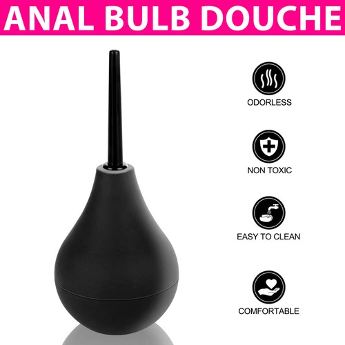 Anal / Vaginal Bulb Douche Enema Irrigation Colonic Cleaner Rectal ...