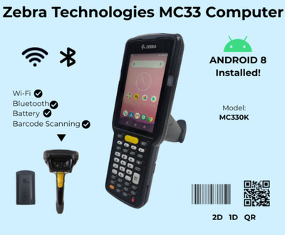 Zebra MC33 MC330K MC330K-G13HA3US01 Factory Reset Barcode Scanner ...