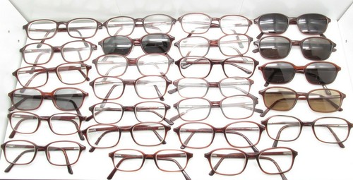SET of 25 VINTAGE ROMCO MILITARY R-5A EYEGLASSES FRAMES eyewear bulk ...