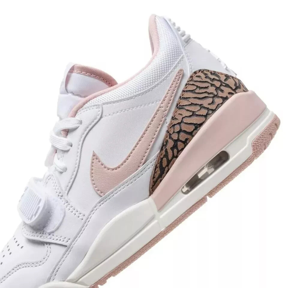 Nike Jordan Legacy 312 Low Women Basketball Shoes White Pink
