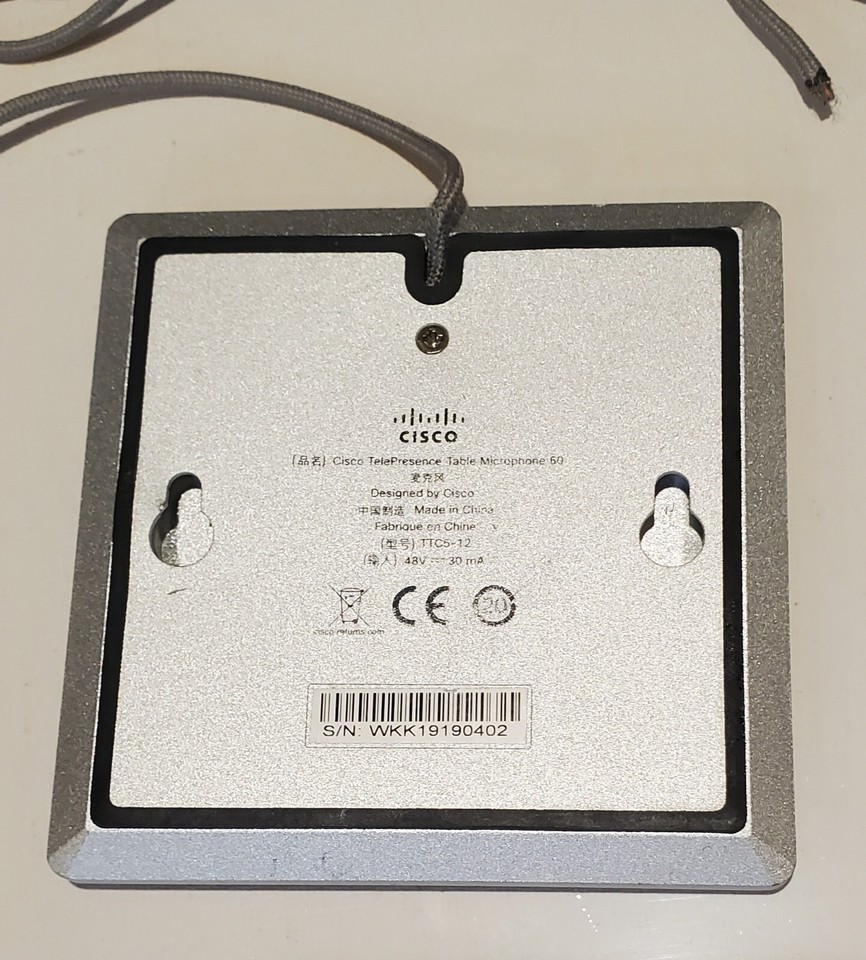 CISCO TelePresence Table Microphone 60 | eBay