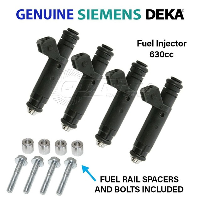 Siemens Deka 60 LB High Impedance Fuel Injectors Ev1 107961 FI114961 ...