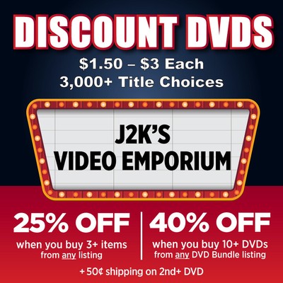 Discount DVDs ($1.50-$3 ea, Titles: The C-Me) *BUILD YOUR OWN BUNDLE ...