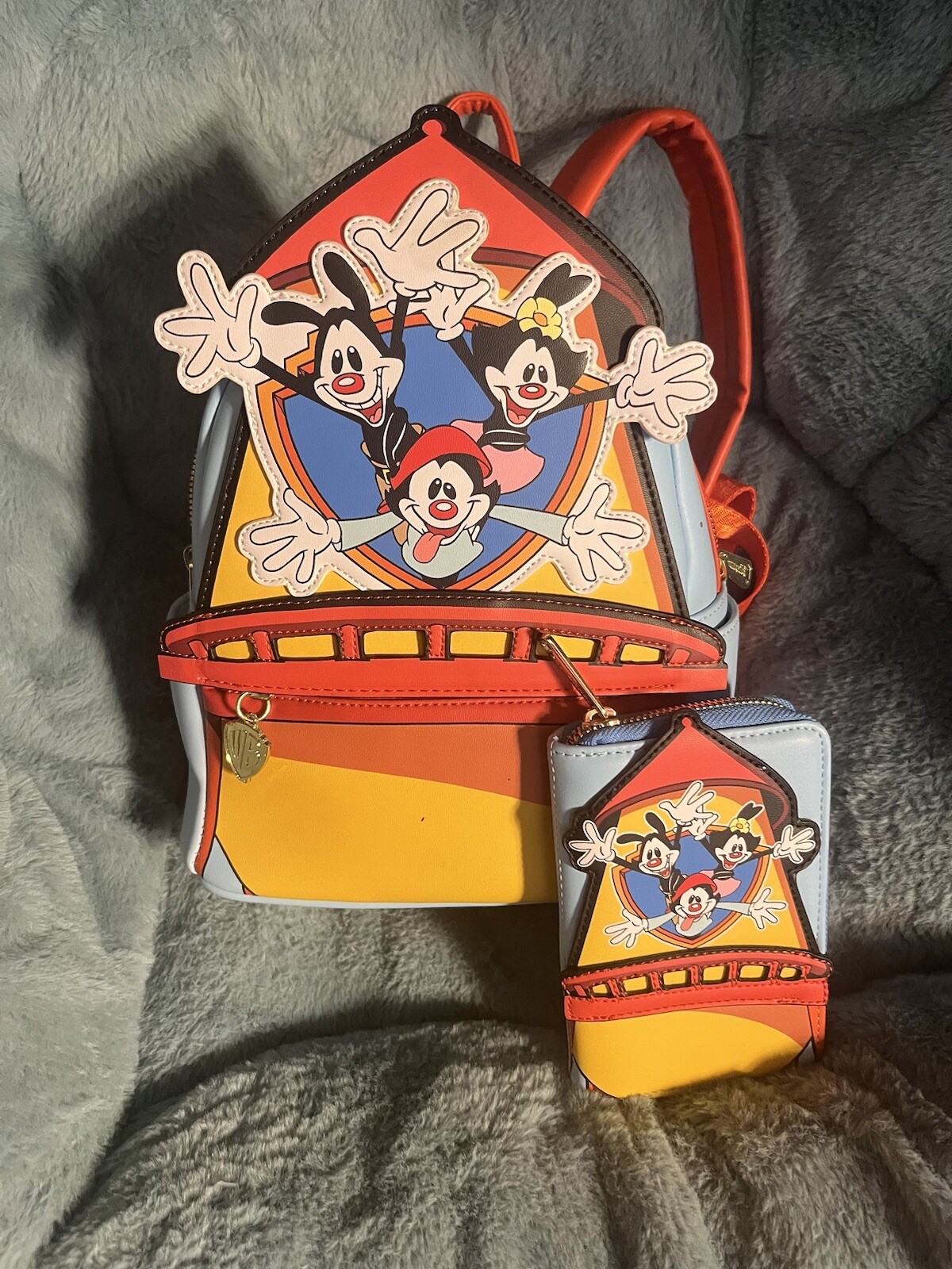 Animaniacs Loungefly Mini Backpack And Wallet - Gem