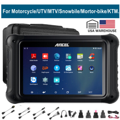 ANCEL MT700 Motorcycle OBD2 Scanner Fit For Harley-davidson Honda ...