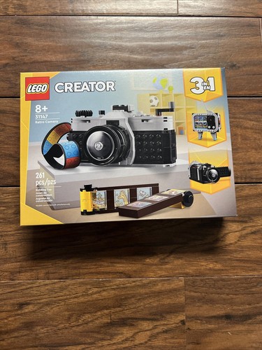 New LEGO® Creator 3 in 1 Retro Camera Set Photography Kit 31147 261pcs ...