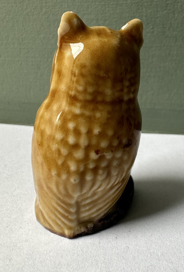 Vintage Wade Whimsie Owl - Porcelain - Made in England - No 14 - Circa ...