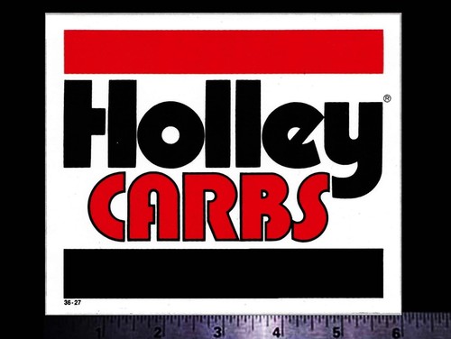 HOLLEY CARBS - Original Vintage 1970's 80’s Racing Decal/Sticker | eBay