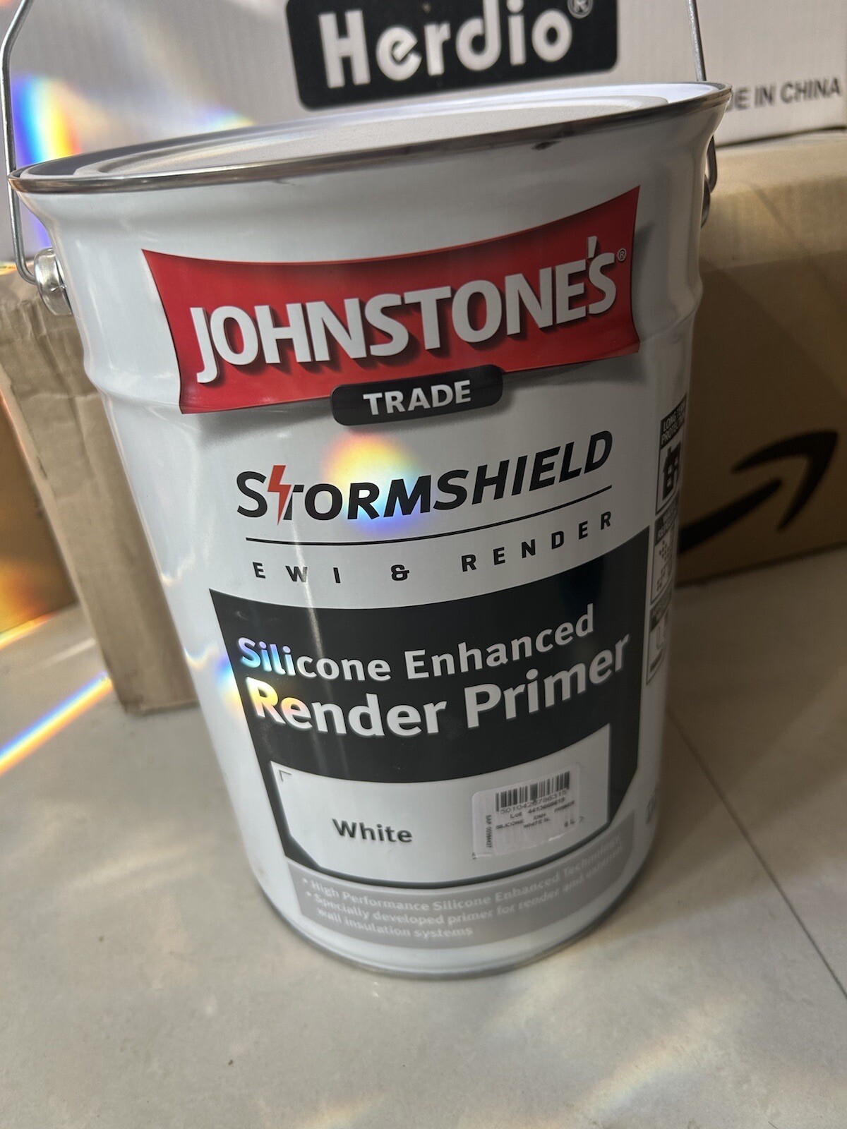 JOHNSTONES SILICON ENHANCED RENDER Primer 5L | eBay UK