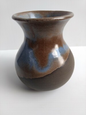 Pacific Stoneware Pottery Vase 1971 Signed B. Welsh ? | eBay