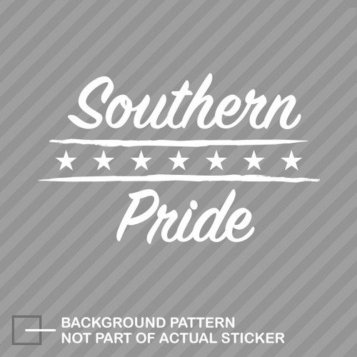Southern Pride Sticker Decal Vinyl hospitality | eBay