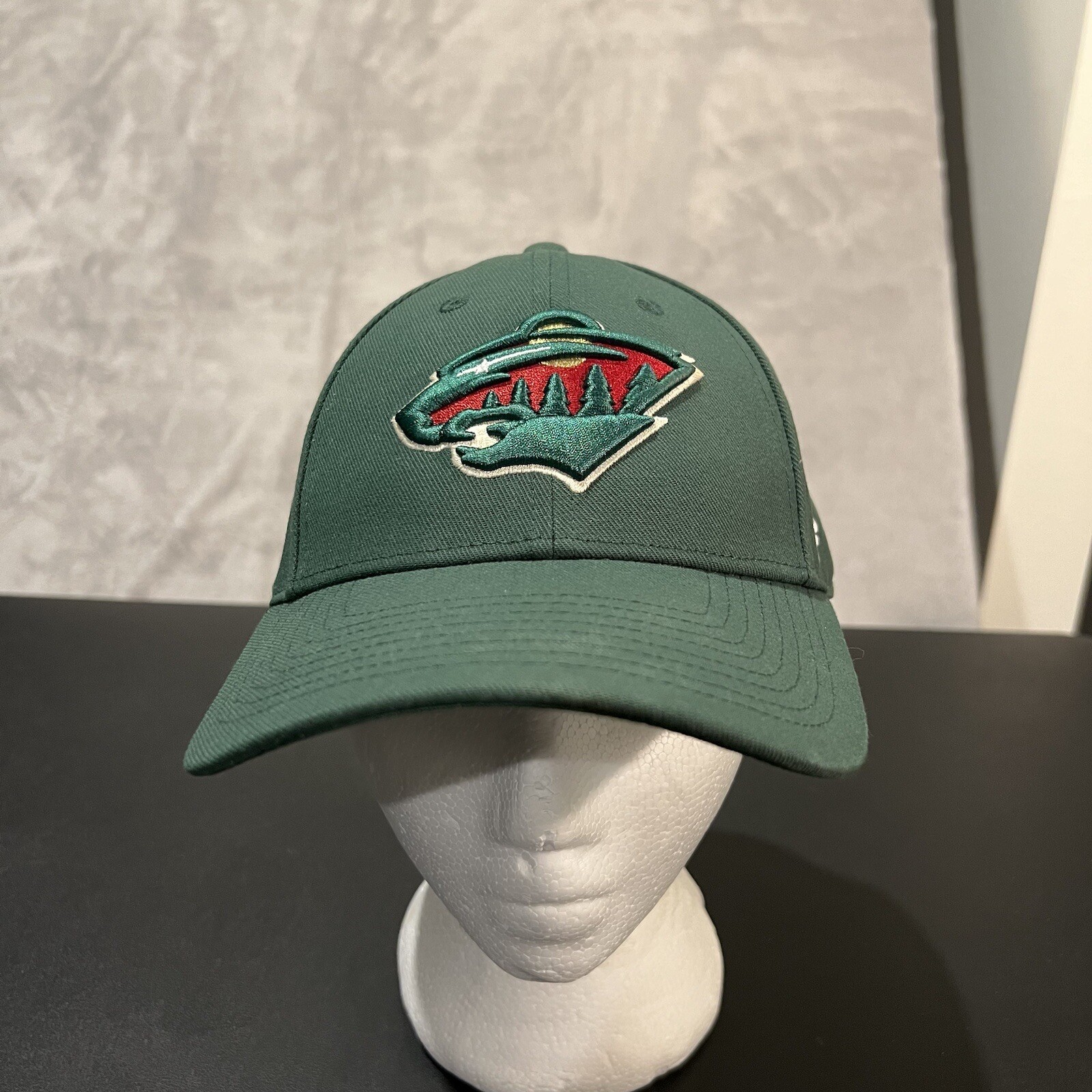 Minnesota Wild Hat Men's One Size Adjustable Green NHL Hockey Fanatics ...