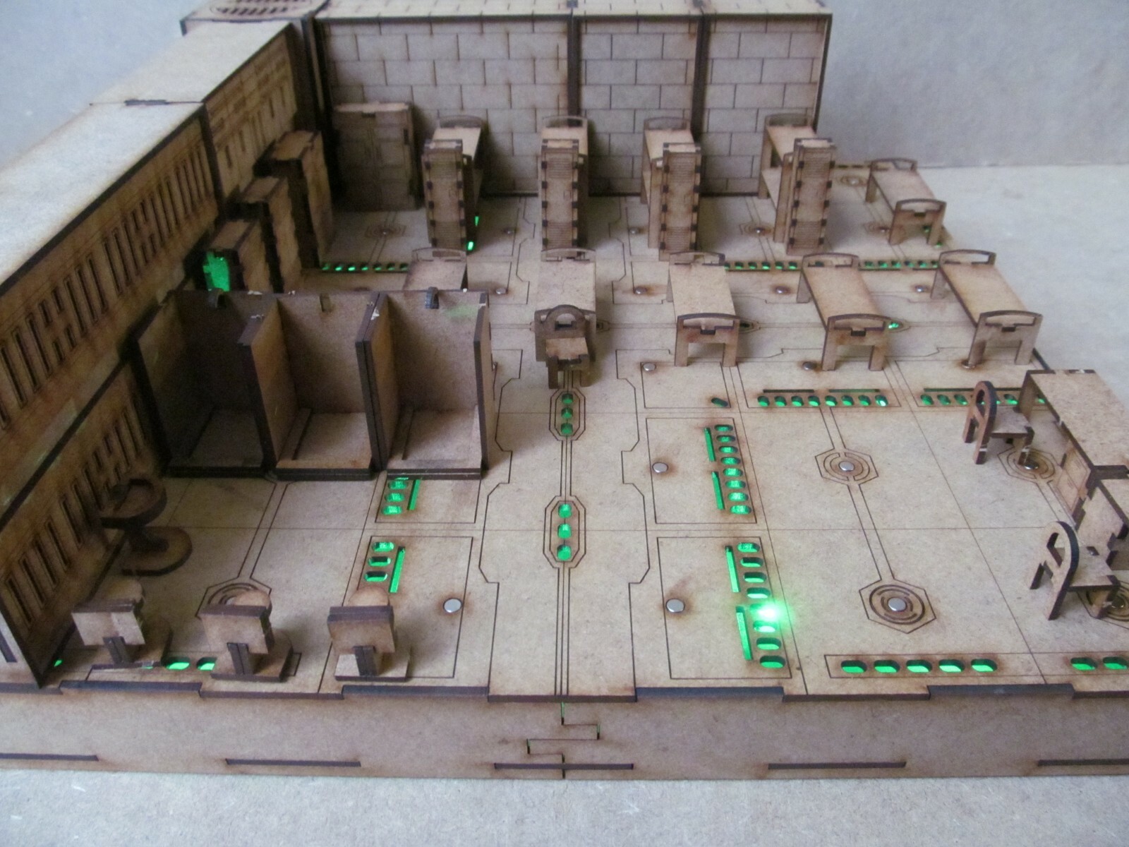 Barracks set wargame Infinity wargaming building terrain legion table ...