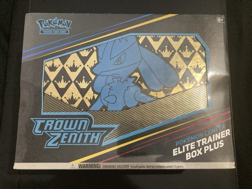 CROWN ZENITH POKEMON CENTER ELITE TRAINER BOX PC ETB NEW SEALED(tiny ...