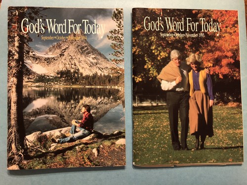 Gods Word For Today Christian Magazines Vintage 90s | eBay