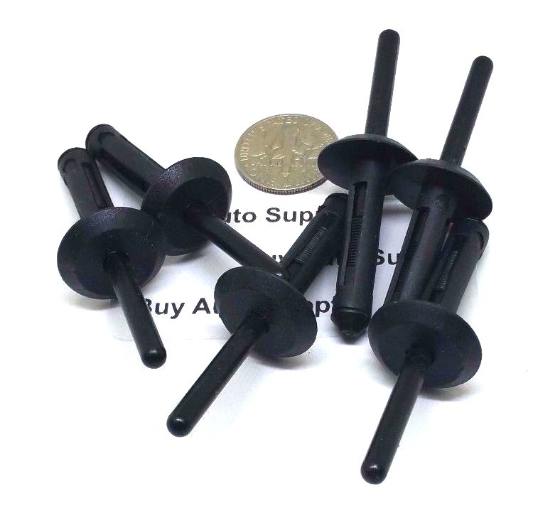 USA Seller 25pc Plastic Nylon Rivet *Fits* Chrysler 6500911 GM Ford ...