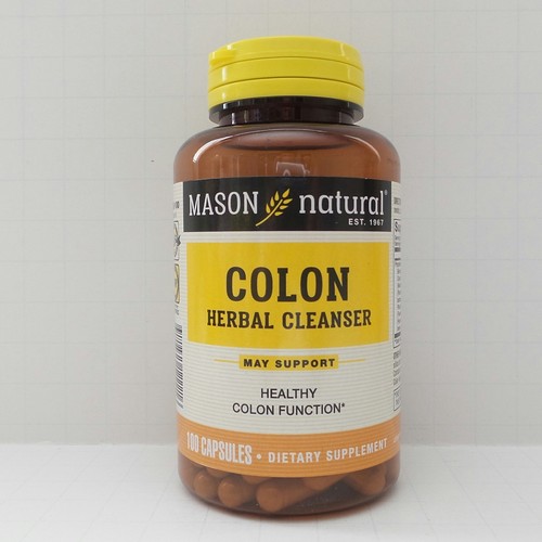 100 capsules parasite detox clean COLON flush & cleanse proprietary ...