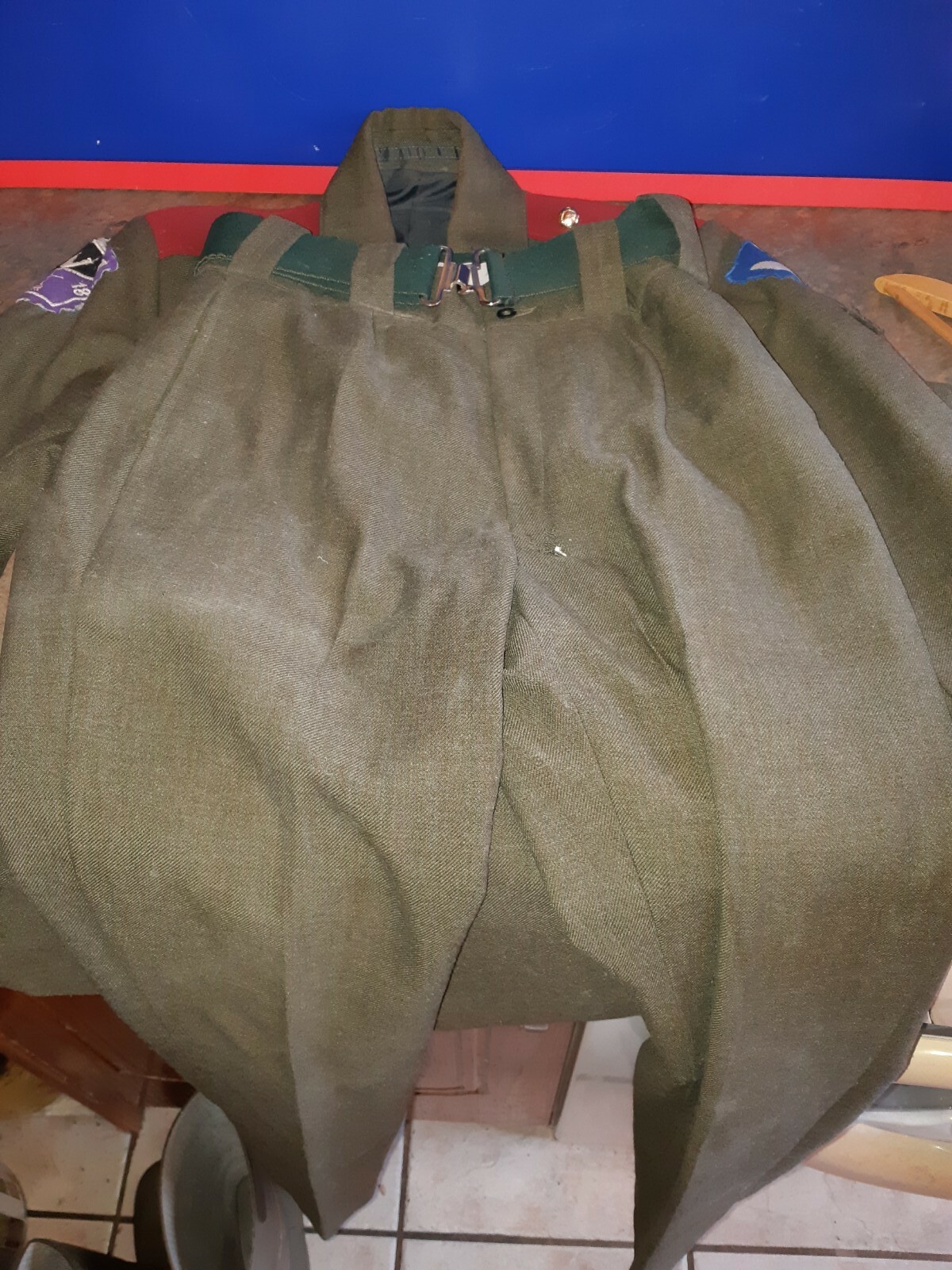 irish Army Fca uniform 1987 Rare | eBay