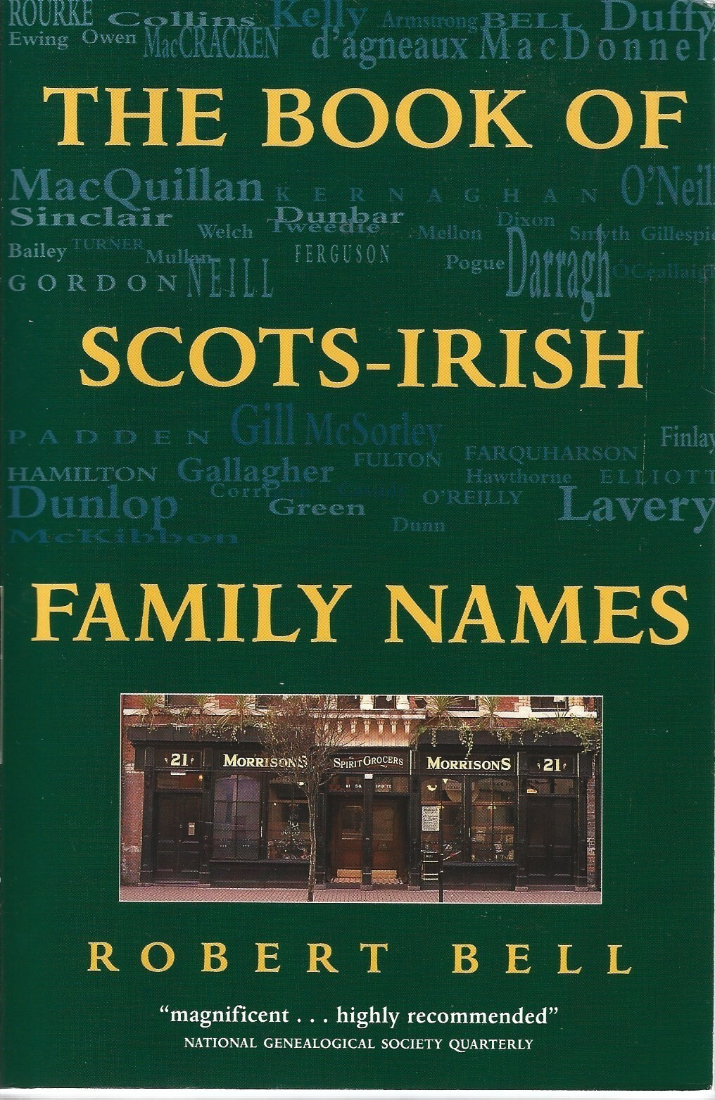 The Book of Ulster Surnames by Robert Bell (1997, Trade Paperback) for ...