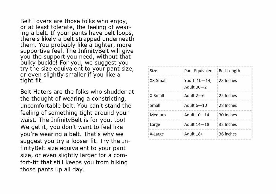 The InfinityBelt Women's Stretchable Elastic No-buckle Belt | eBay