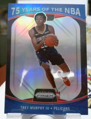#3034 2021-22 Panini Prizm 75 YEARS TREY MURPHY #25 | eBay