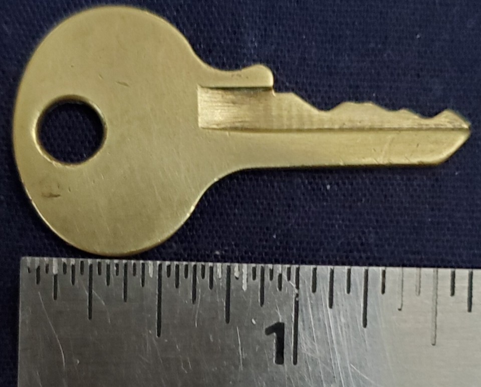 Master Lock Co Key Lion Logo Brass Metal Milwaukee USA | eBay