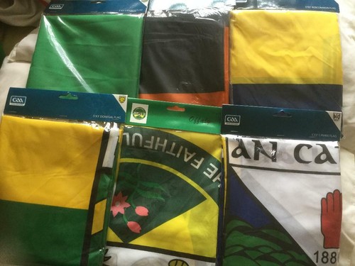 OFFICIAL ALL IRELAND GAA LARGE 5'X3' FLAGS ALL 32 COUNTIES AVAILABLE | eBay