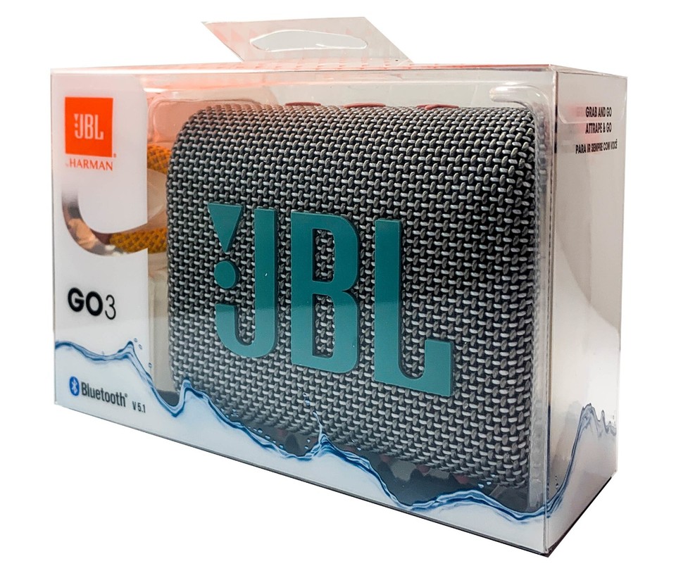 JBL Go 3 Portable Waterproof and Dustproof Wireless Speaker JBLGO3 RED ...