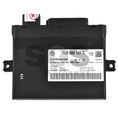 2008-10 VW Touareg KESSY Continental Module IMMO PIN Service Mail-in ...