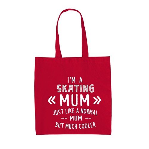 I'm A Skating Mum - Canvas Tote Bag - Skateboard Skater Skateboarder ...