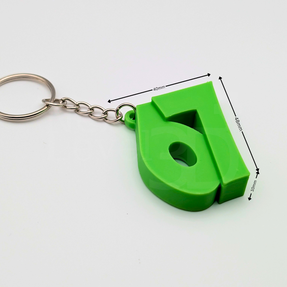67 Meme Keychain – Quirky Funny Gift, Viral Internet Key Ring, 3D ...