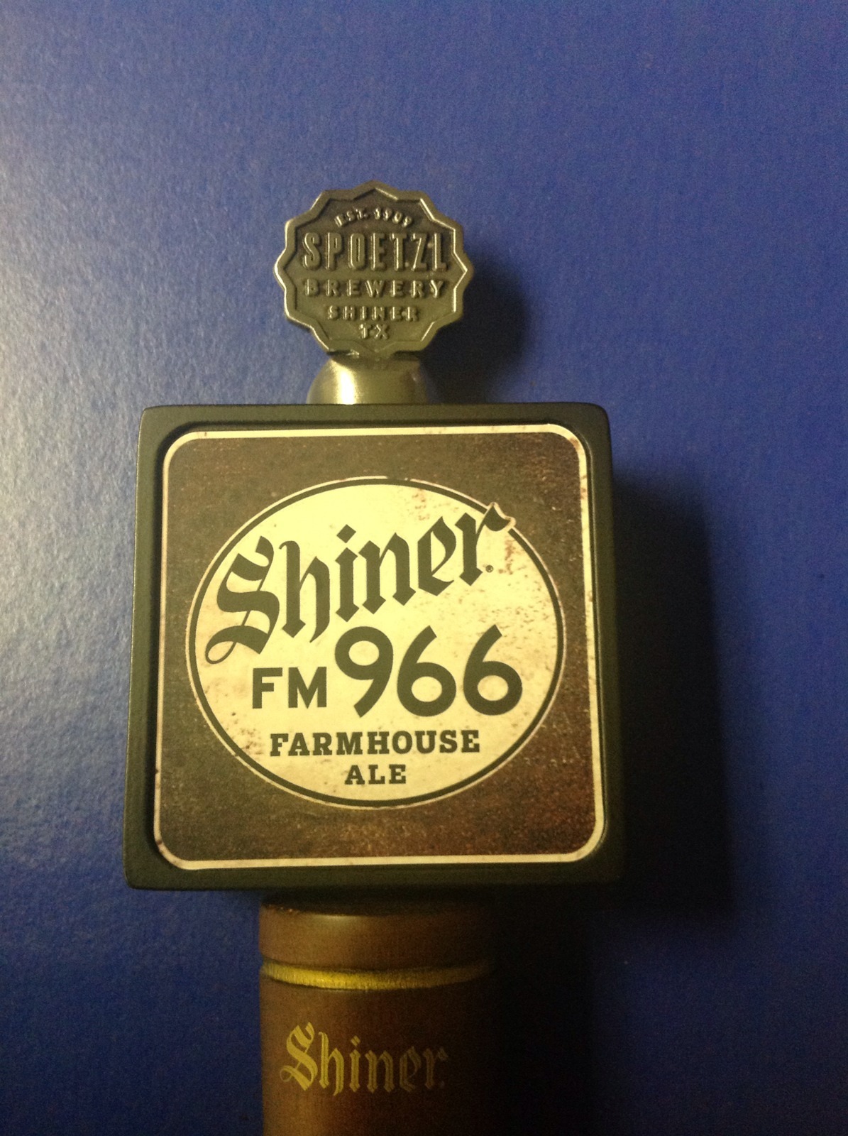 Shiner Farmhouse Ale Tap Handle | eBay