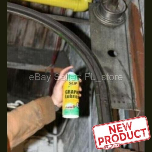 2 Graphite Lubricant Spray Aerosol Coating Heavy Duty Dry Film Lube ...