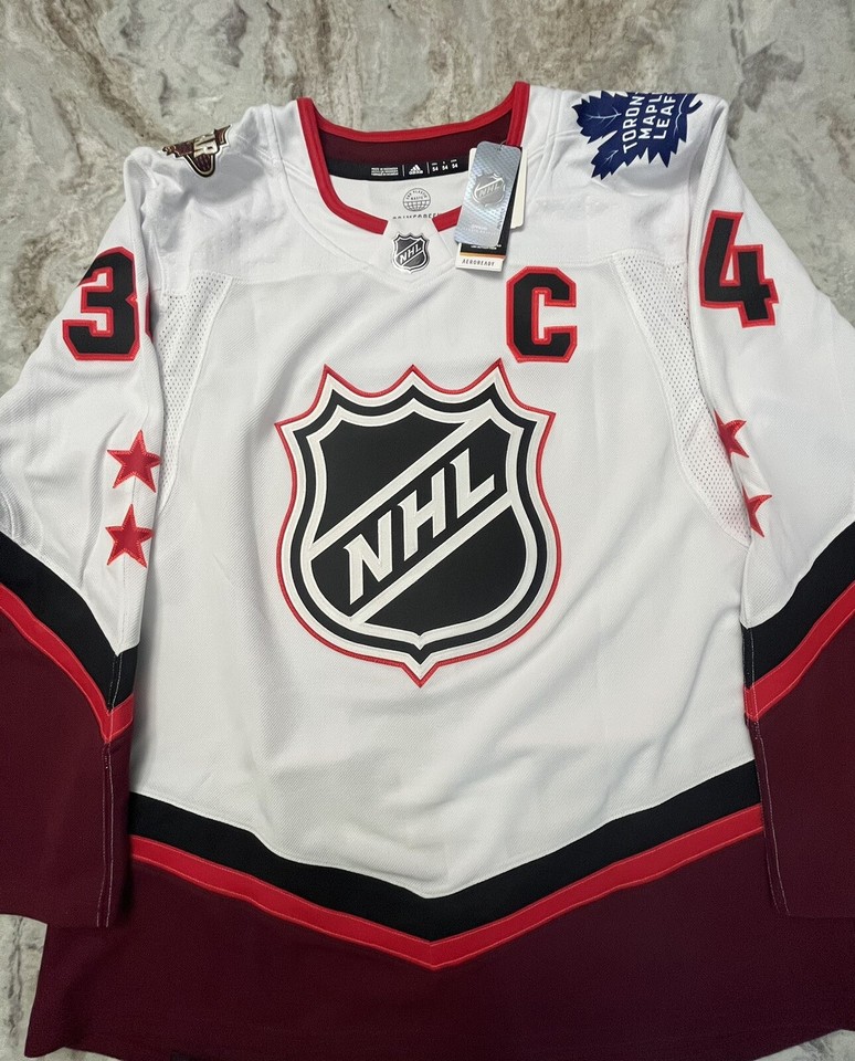 Auston Matthews Autographed Signed All Star Jersey Auto Leafs Fanatics ...