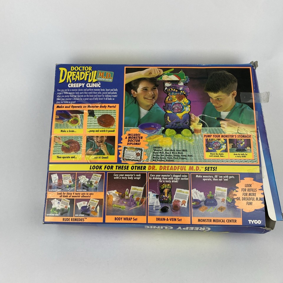 Vintage 1996 DOCTOR DREADFUL CREEPY CLINIC ~ TYCO 3420 | eBay