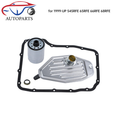 For 45RFE 545RFE 65RFE 66RFE 68RFE Transmission FILTER KIT 4WD W/Pan ...