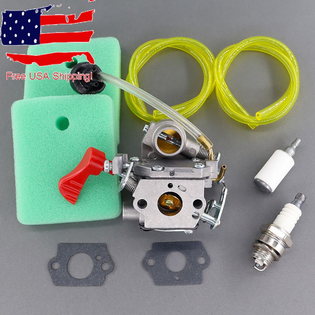 Carburetor Kit For Zama C1M-W44 Poulan PP133 PP333 PP338PT 33cc Pro Gas ...