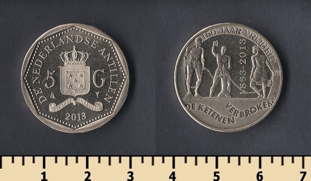 Netherlands Antilles 5 guilders 2013 | eBay