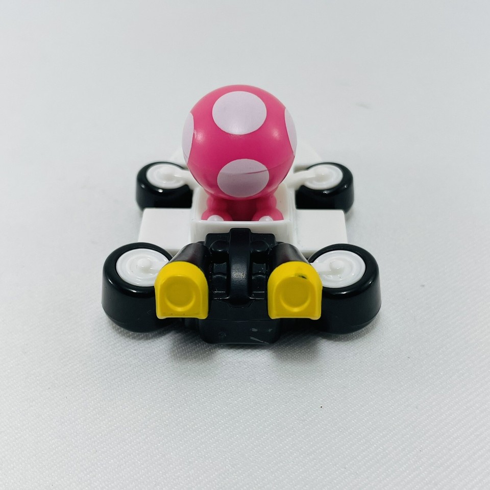 Nintendo McDonald Toad Toadette Mariokart Kart Toy Figure Race Car ...