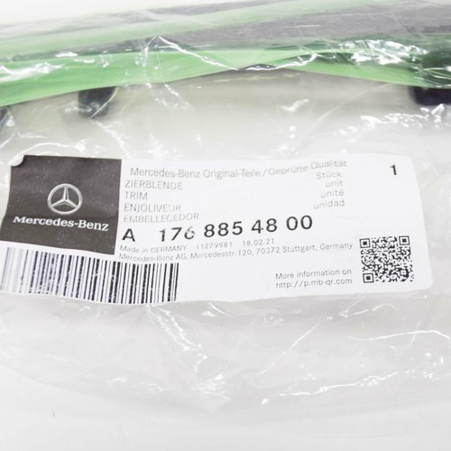 NEW MB A W176 FRONT BUMPER RIGHT SIDE MOULDING TRIM A1768854800 OEM | eBay